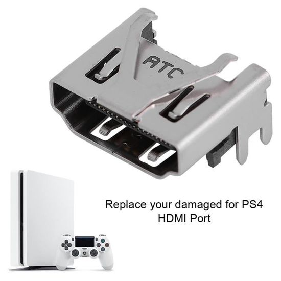 Replacement HDMI Port Socket Interface HD Connecteur Pour PS4 PRO-2000 ...