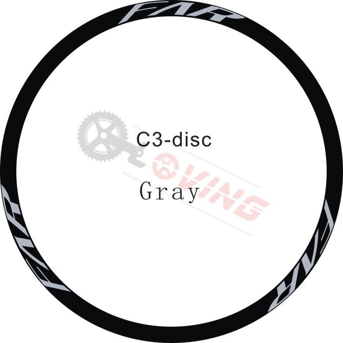 Autocollant de bord de roue de vélo de route,autocollant de roue de ...