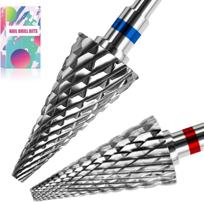 2 Pièces Embout Ponceuse Ongles, 2.35 MM Embout Ponceuse pour les ...