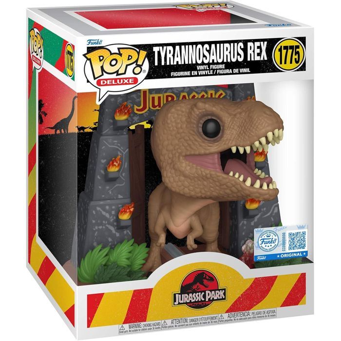 Figurine Funko Pop! N°1775 | Jurassic Park | T-rex Avec Portes ...