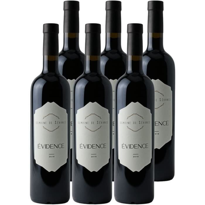 Pays d'Oc Évidence Rouge 2019 - - Vin IGP Rouge du Languedoc ...