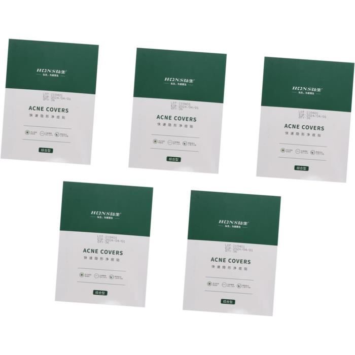 120 Pièces Patch Anti-Acné Hydrocolloïde Patchs Anti-Imperfections ...