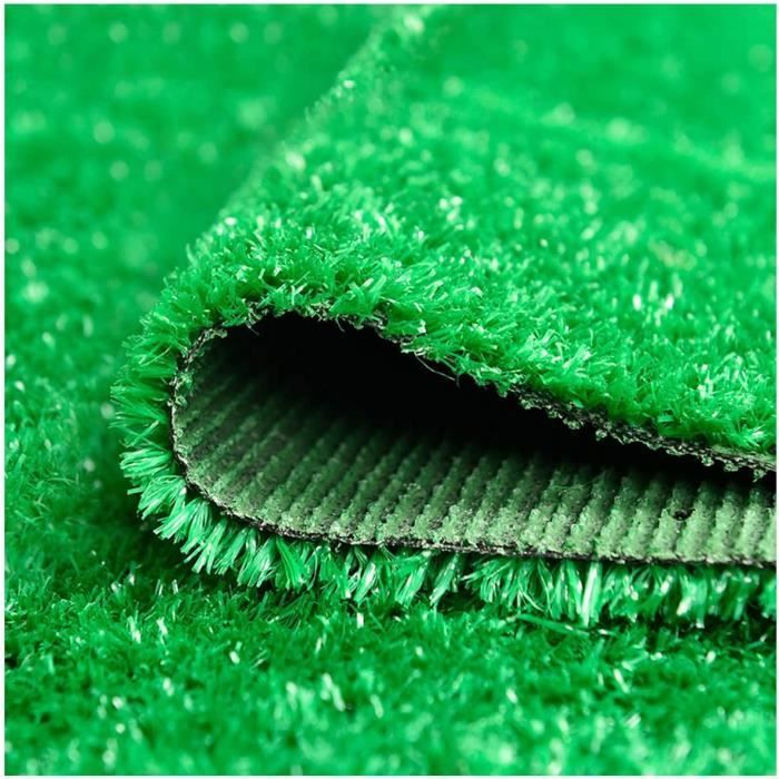 YILANJUN Tapis Gazon Artificiel Green | Vert 2×0.5m Tapis Type Gazon Synthétique au mMtre ...
