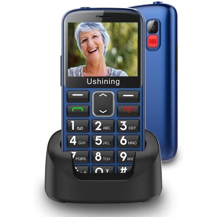 Telephone Portable Senior Debloque avec Grandes Touches Grand, Ukuu ...