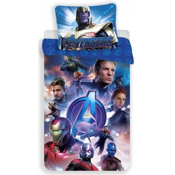 Avengers Marvel Team - Parure de Lit Enfant - Housse de Couette Coton ...