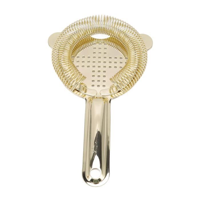 Passoire à cocktail - DUOKON - Or - Acier inoxydable 304 - Multi-usages ...