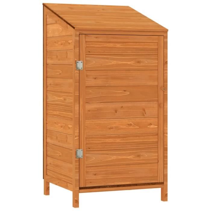 Remise de jardin - GAROSA - BAO - Bois massif de sapin - 55x52x112 cm ... Remise de jardin - GAROSA - BAO - Bois massif de sapin - 55x52x112 cm ...