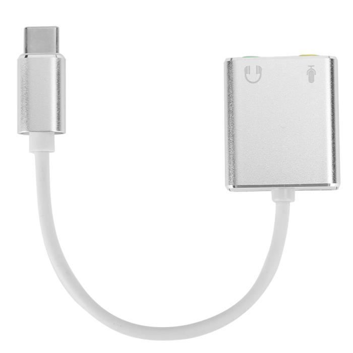 Carte son externe - HURRISE - HS-100B - 7.1 canaux - USB2.0 - Alliage d ...