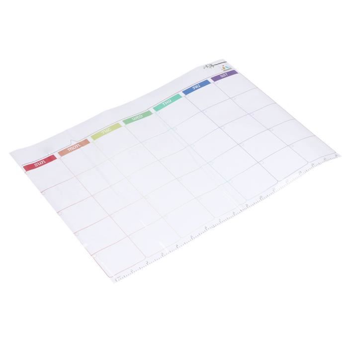 KIMISS planificateur mensuel de tableau blanc Plan mensuel autocollants ...