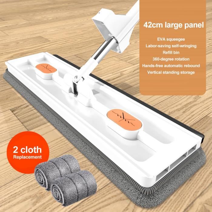 Balai -Balai à Plat Professionnel , Lavette Microfibre- pour Nettoyage ...