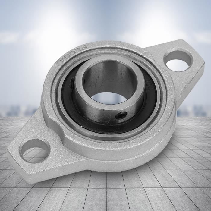 Mothiness Roulement rhombique de bride de bloc d'oreiller de roulement monté en alliage d ...