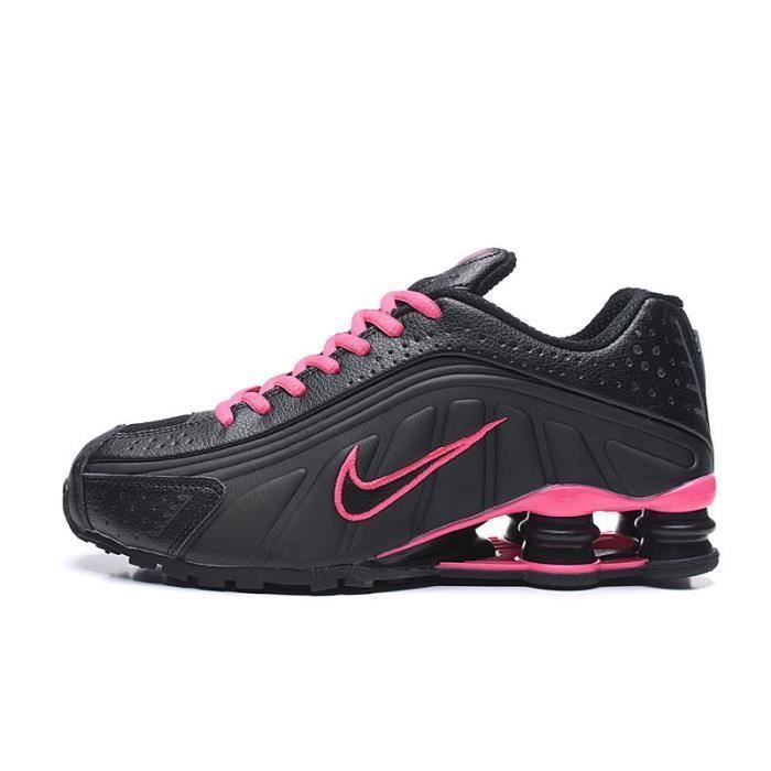 NIKE SHOX R4 Pique Rouge Dames Spade rouge - Cdiscount Chaussures