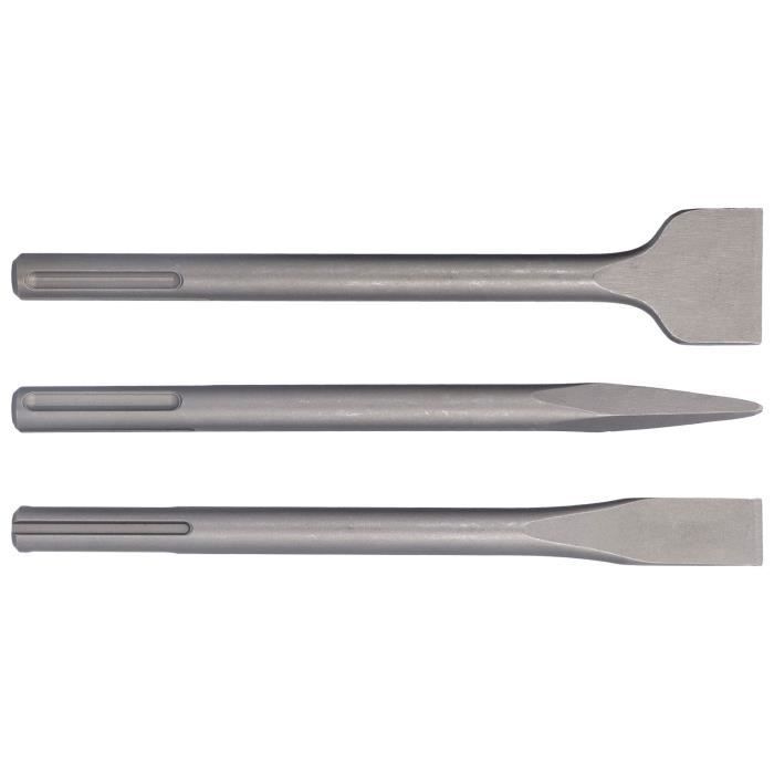 Mxzzand Kit de burin 3pcs burin en acier au carbone mise à l'échelle à ...