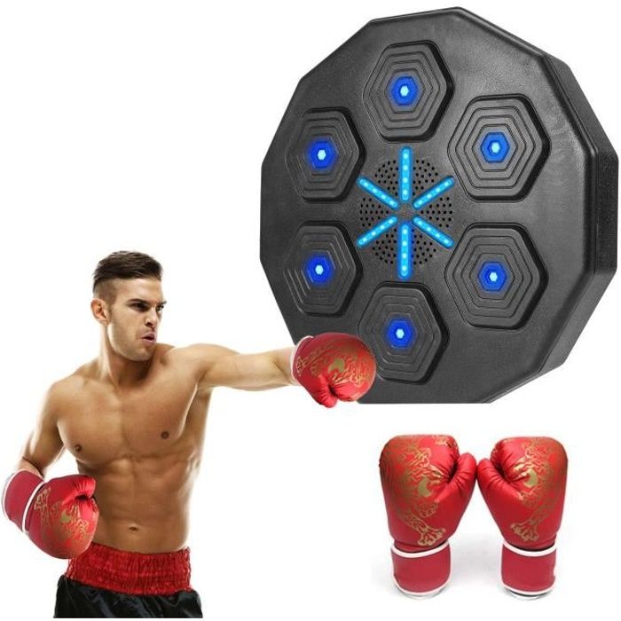 Machine de Boxe Musicale - PIMPIMSKY - Électronique - Bluetooth - Gants ...