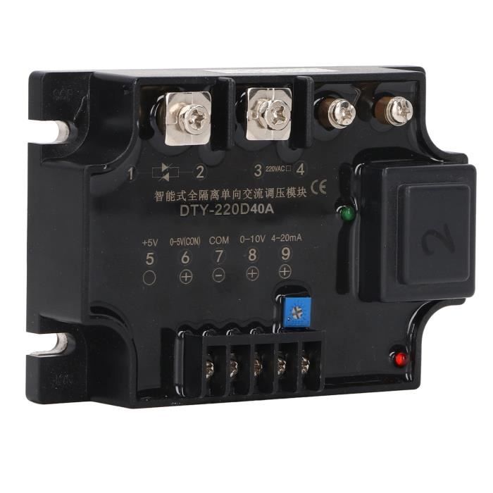 Régulateur De Tension Monophasé 220V Voltage Regulating Module Multi Input Single Phase Voltage ...