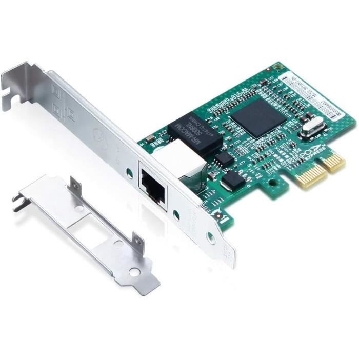 Carte Réseau Gigabit Ethernet 1,25 G Avec Contrôleur Broadcom Bcm5751 ...