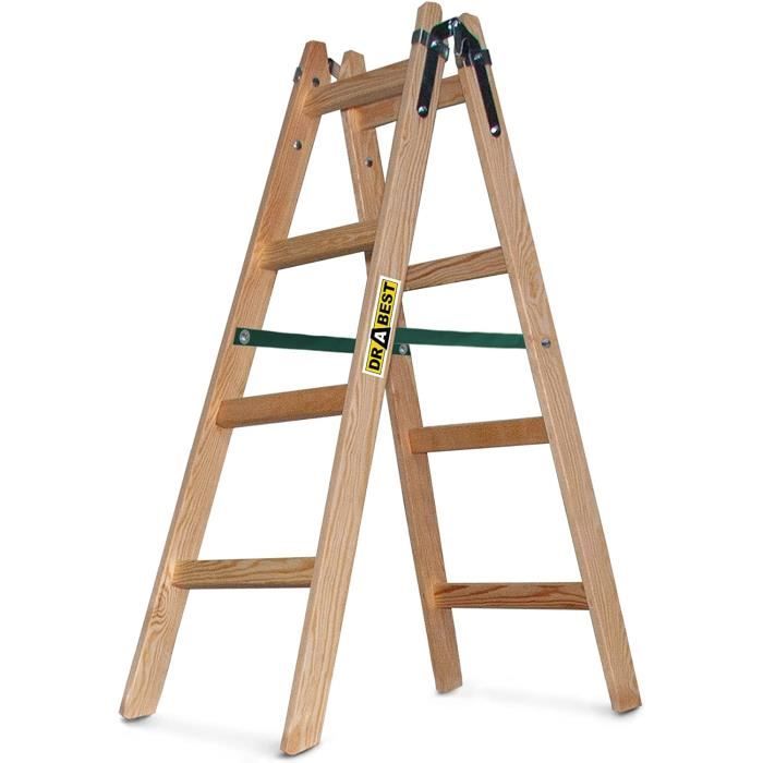 Abest Pro Escabeau eois – Escabeau 4 marches – – Escabeau léger ...