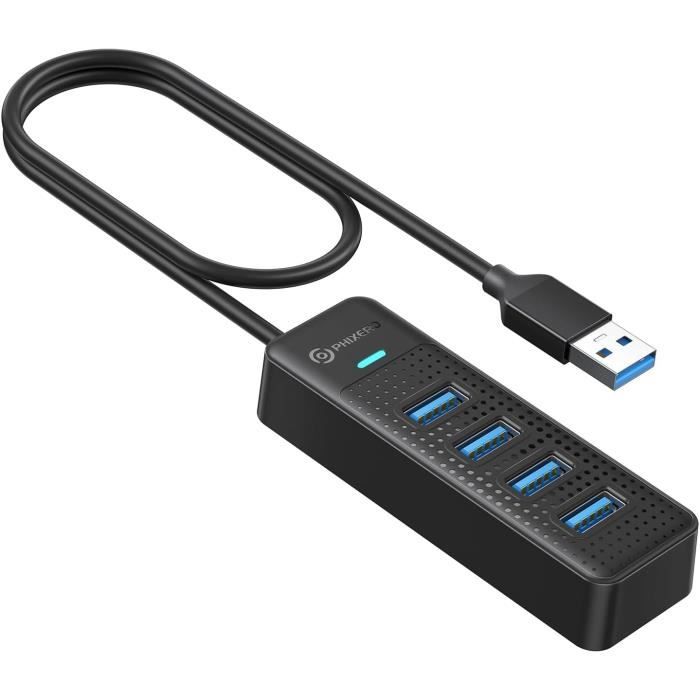 Hub Usb Data Hub Usb 3.0 4 Ports Multi Usb Hub Pour Macbook, Mac Pro ...