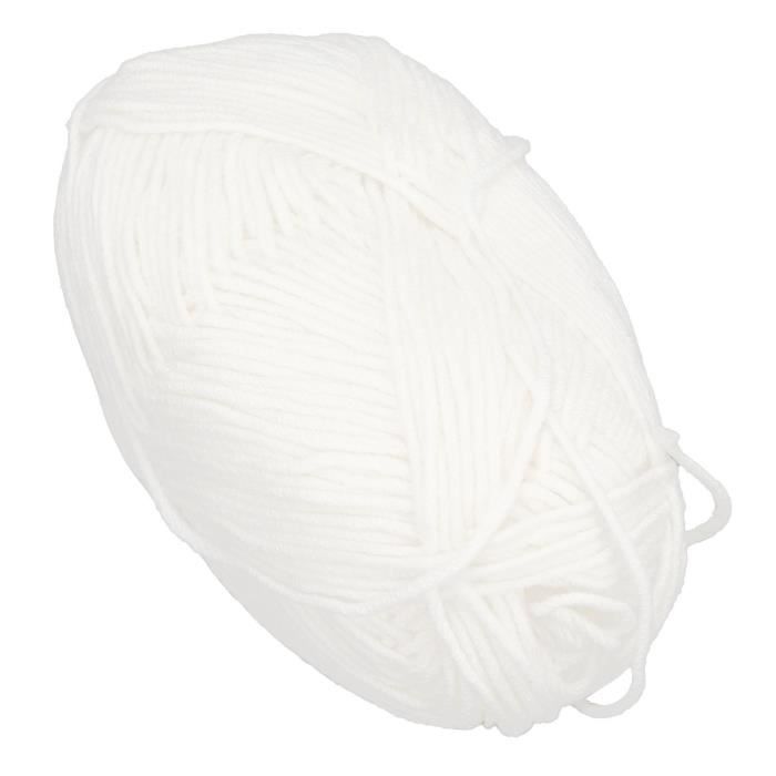 YUM fil à crochet fil à tricoter Fil de coton doux, Dense et Durable ...