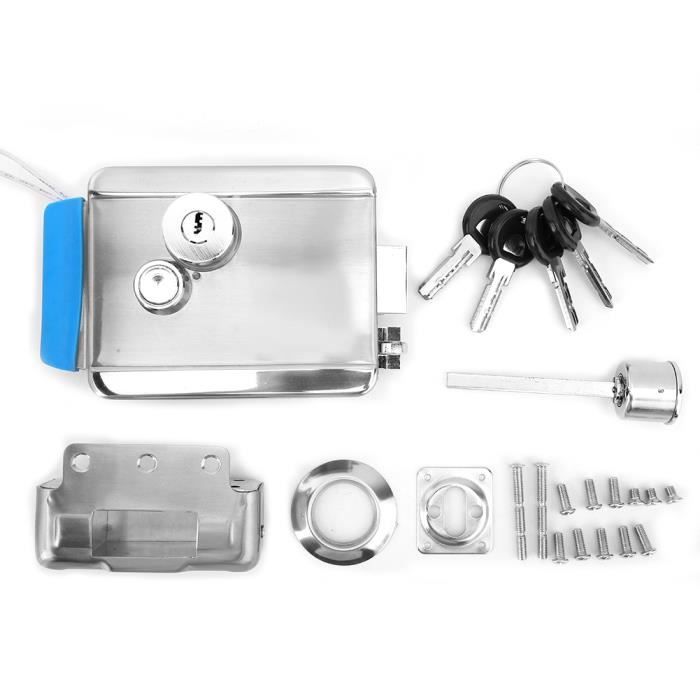 YOSOO Serrure électrique Door Lock, Dual-head Electric Control Door ...