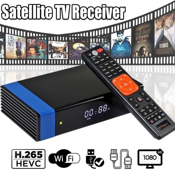 GTmedia V8 NOVA DVB-S2 Signal TV 1080P HD H.265 Récepteur WIFI Intégré ...