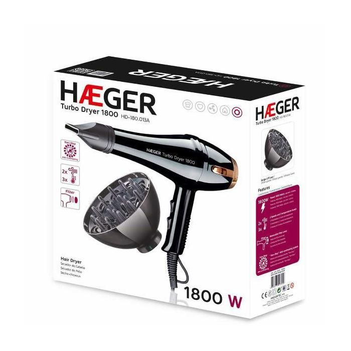 Haeg Turbo Dryer 1800 Secador Pelo - Cdiscount Jardin