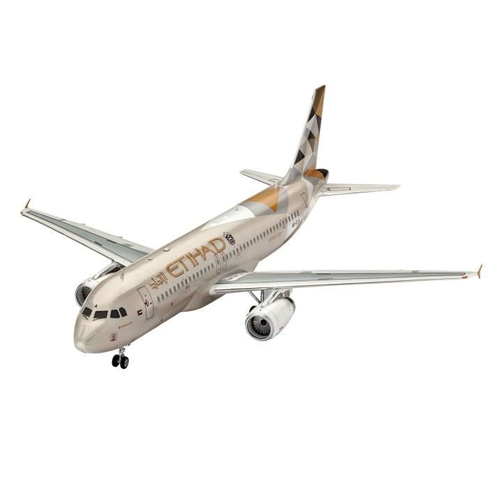 REVELL Model Set Airbus A320 Etihad Maquette à Construire, à Coller et ...