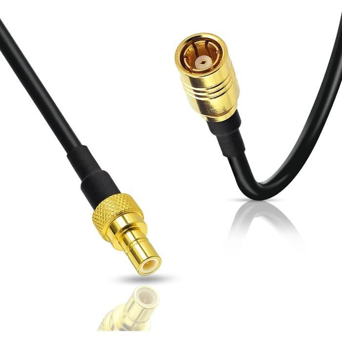 Câble Rallonge SMB Mâle à SMB Femelle 3m -9.84pieds Câble Coaxial RG174 ...