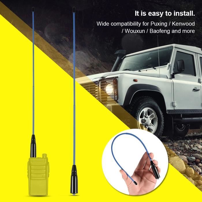 TMISHION antenne radio mobile Antenne radio bidirectionnelle femelle ...