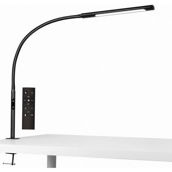 Lampe de Bureau Eyocean 12W, avec Télécommande, LED Protection des Yeux ...