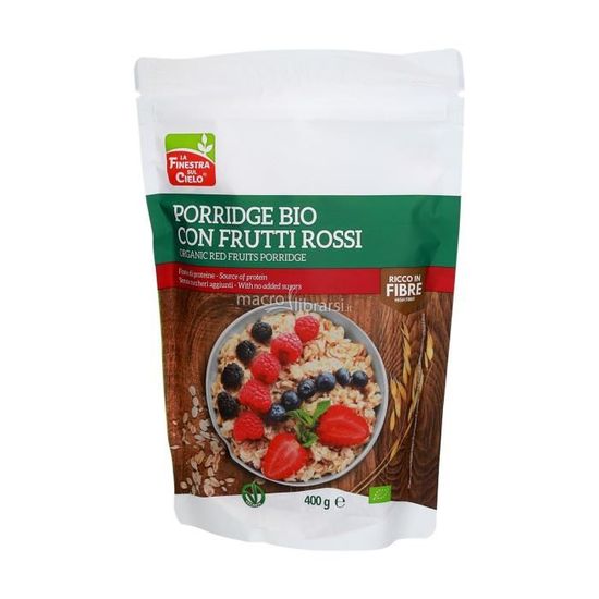 LA FINESTRA SUL CIELO - Porridge aux fruits rouges 400 g - Cdiscount Au ...