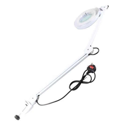 Lampe loupe - Cikonielf - 5'' SMD - 5 Dioptriques - Verre Blanc ...