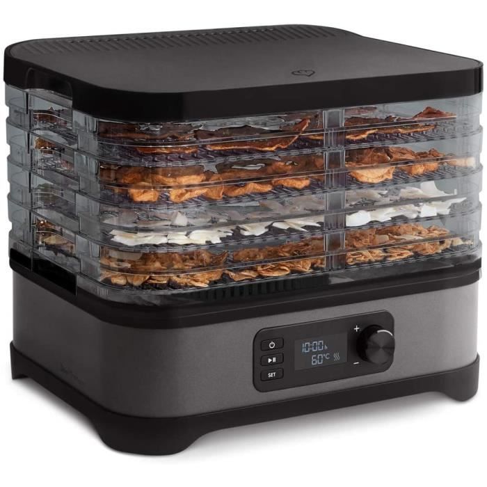 SPRINGLANE Déshydrateur aliment Dora5 niveaux de déshydratation2 films ...