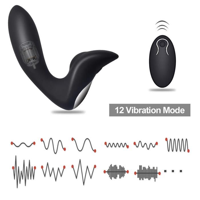Boutique Anal Plug Vibrateur Télécommande Vibrant Butt Plug Mâle Prostate Masseur Adulte Sex ...