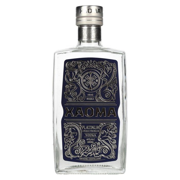 XAOMA Platinum Premium Vodka 40% Vol. 0,5l - La cave Cdiscount