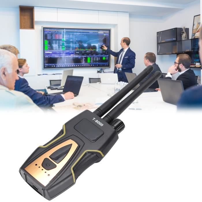 Détecteur De Bugs Gps Détecteur De Signal Rf Anti-Espion T8000 ...