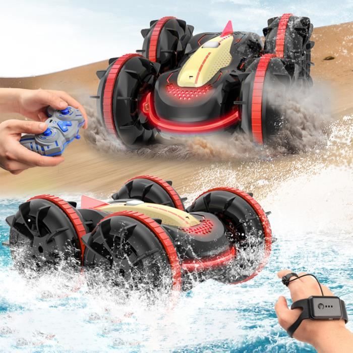 Voiture Télécommandée Voiture Rc Pour Enfants, 2,4 Ghz Télécommande Étanche Rc Truck Stunt Car ...