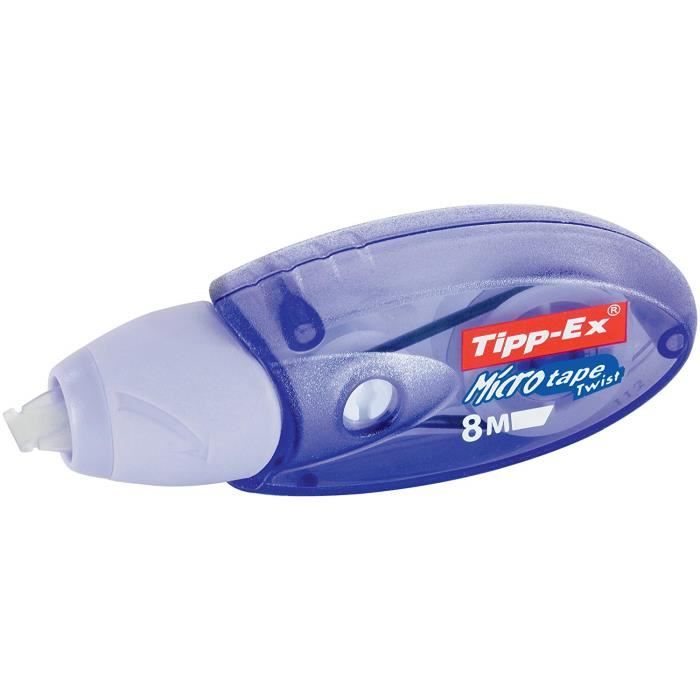 Tipp Ex BIC ruban correcteur tipp-ex ® microtape twist 8 m x 5 mm-mauve ...