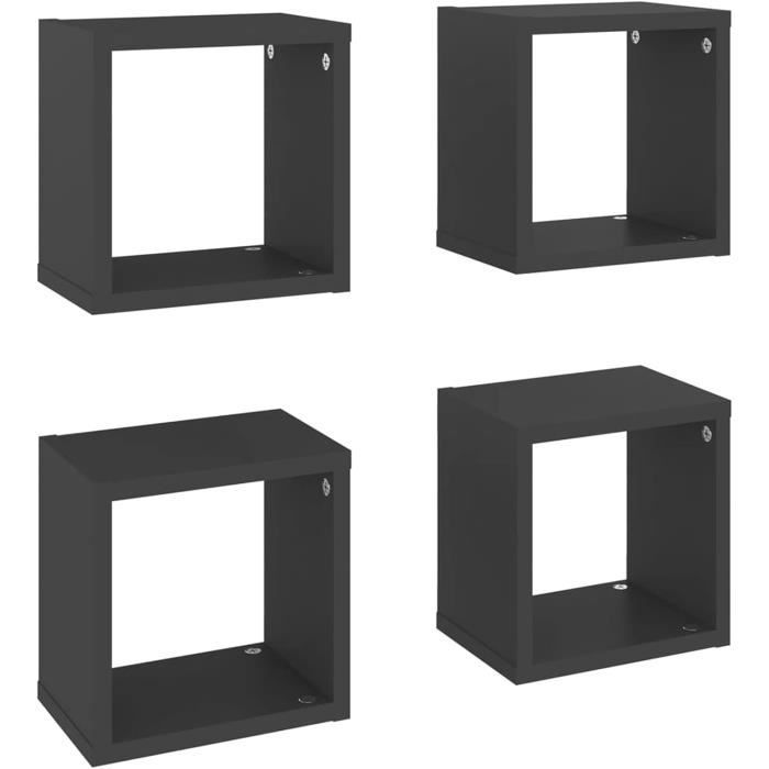 Étagères Cube Murales Cube De Rangement Étagères Flottantes Étagères ...