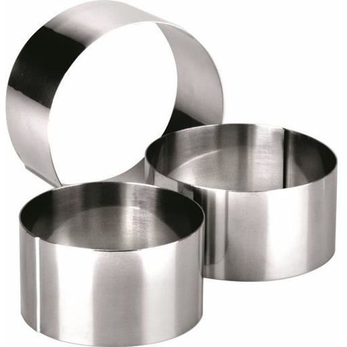 Cercle inox de qualité supérieure - Ibili - Clasica - Epaisseur 0,9 mm ...