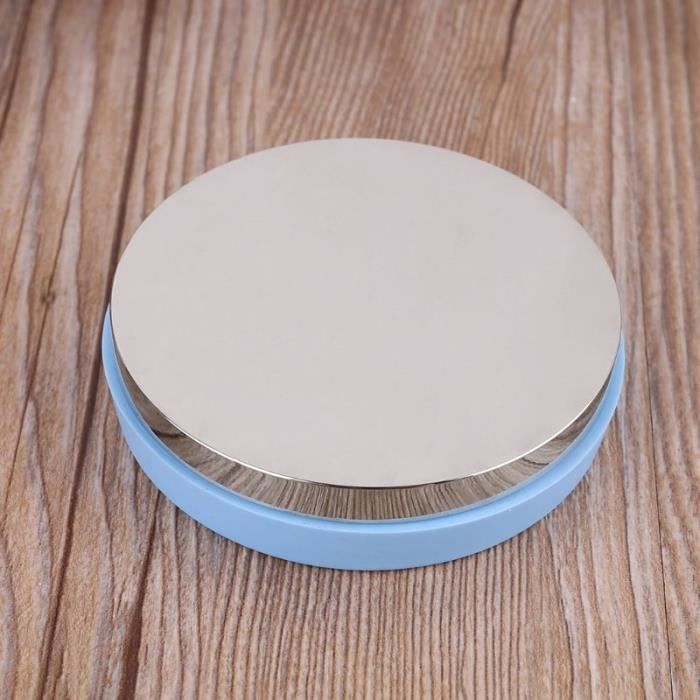 Moule à modeler,Bloc d'établi professionnel rond en acier, pour bijoux ...