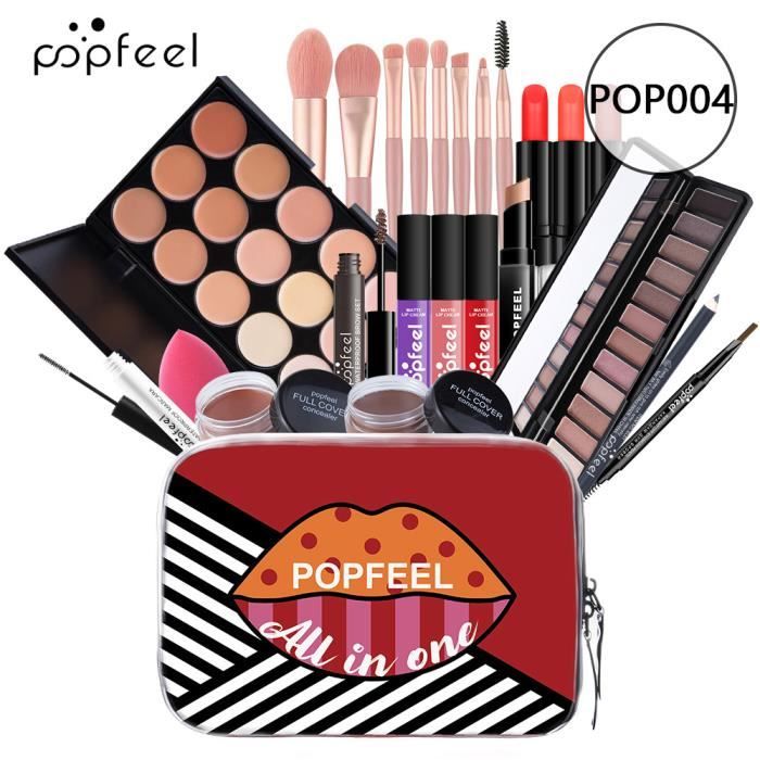 POPFEEL 24pcs / Set TOUT EN UN Kit de maquillage professionnel complet ...