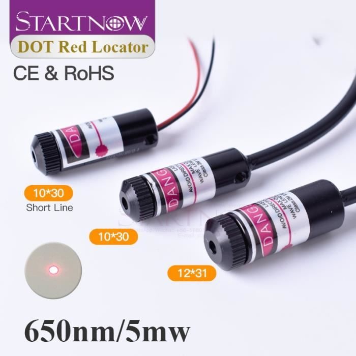 Dot 1030s-A - Module Laser à Diode à faisceau réglable 650nm 5V 5mw ...