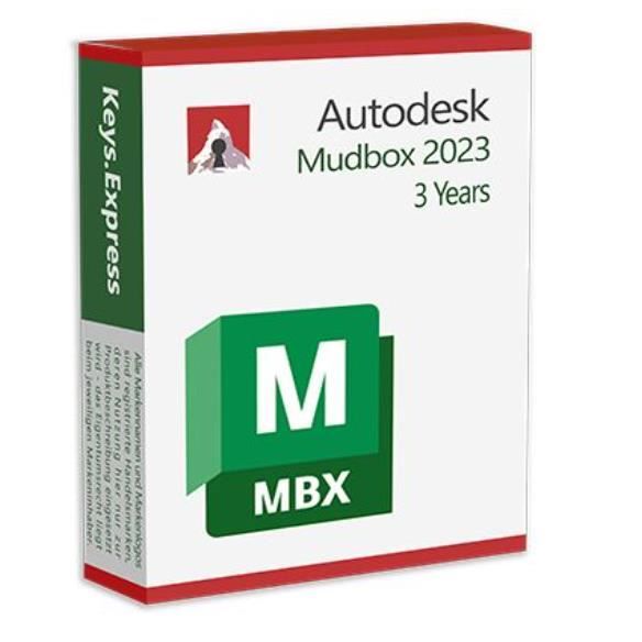 Autodesk Autodesk Mudbox 2024 3 Year (3 AN) Windows Software License Key (Clé) à télécharger ...