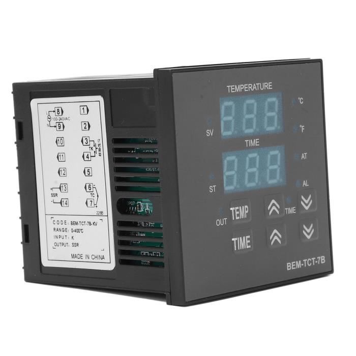 LID- Contrôleur de température 100 ~ 240 V - Contrôleur de température BERM Thermostat de ...