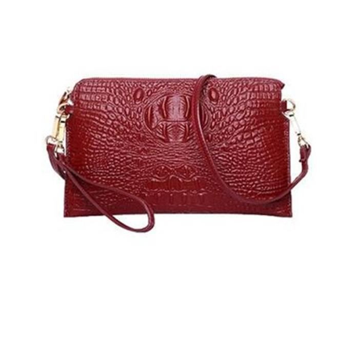 Petit sac sac cuir rouge sac de luxe sac marque meilleur qualité ...