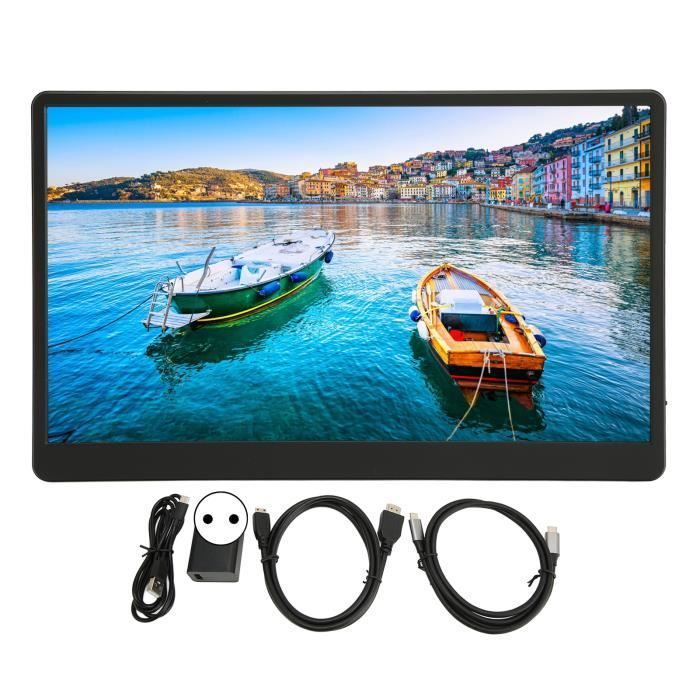 Moniteur portable FHD Moniteur portable 15,6 pouces FHD 1080P IPS 6800K ...