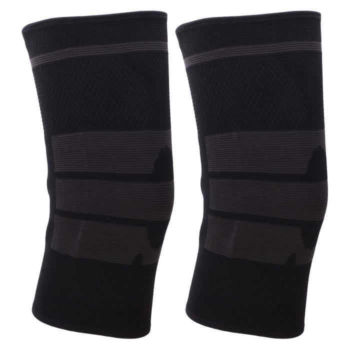 Lot de 2 protège-genoux de sport tricotés chauds genouillères ...