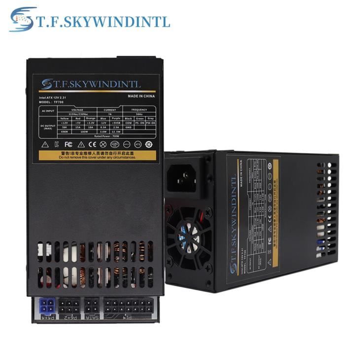 Alimentation interne - RNCYN - FLEX ITX - 650W - Modulaire - 90V-264V ...