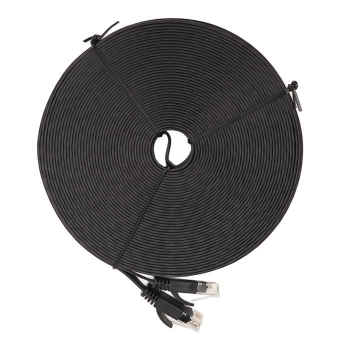 66 pieds de long 1000Mbps RJ45 port cat6 câble réseau câble Ethernet ...